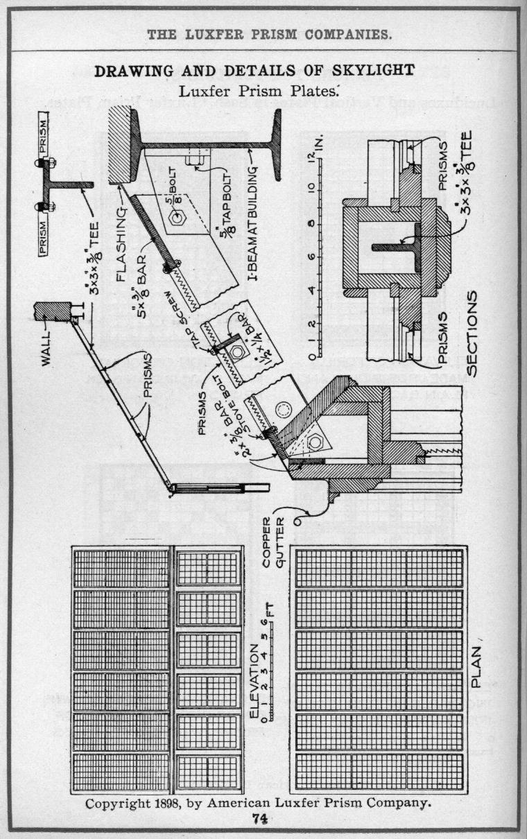 Pocket Hand-Book of Electro-Glazed Luxfer Prisms - Page 74 | glassian